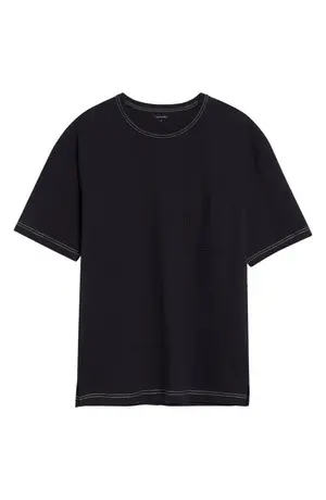 LEMAIRE Boxy Cotton & Linen T-shirt - Urchin