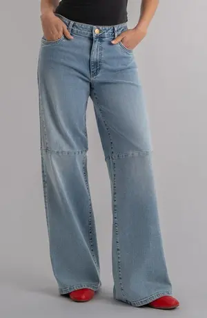 Kut From The Kloth Jodi High-Waist Relaxed Straight-Leg Jeans Resolve
