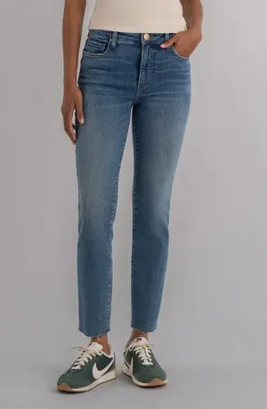 Kut From The Kloth Raw Edge Hem Jeans For Women