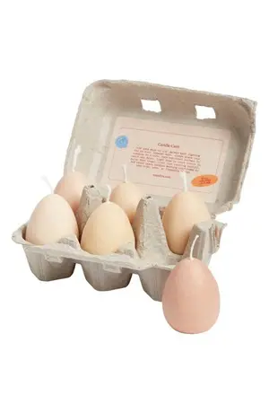 SCANDLES 6-pack Eggs Candles