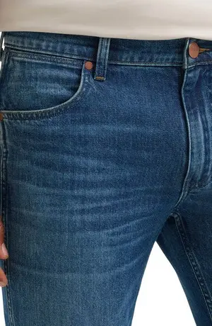 Wrangler Slim Fit Jeans - Stormforge Blue