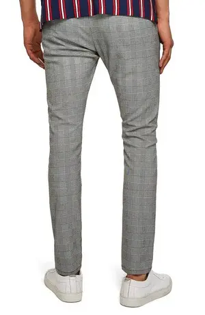 Topman Stretch Skinny Fit Trousers