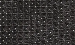 Canali Metallic Silk Jacquard Neck Tie - Black