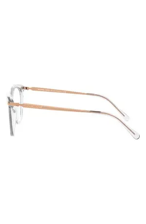 Michael Kors 51mm Full Rim Square Eyeglasses