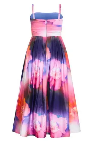 City Chic Rosalee Floral Maxi Dress - Fl Firework