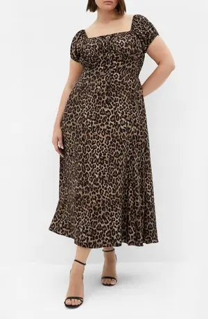 City Chic Tie Neck Dresses