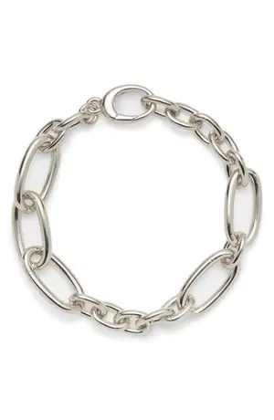Lady Grey Fiora Chain Link Bracelet - Silver