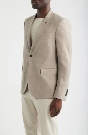ALLSAINTS Ross Slim Fit Sport Coat - Tan