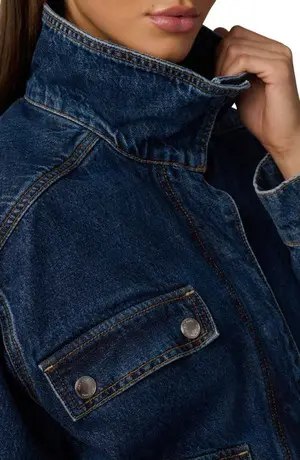 Joe's Jeans The Farah Zip Denim Jacket