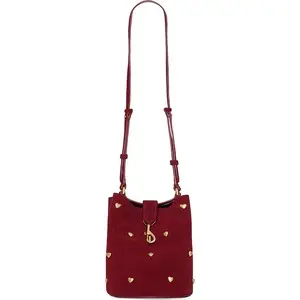 Rebecca Minkoff Small Leather Bucket Bag With Appliqués