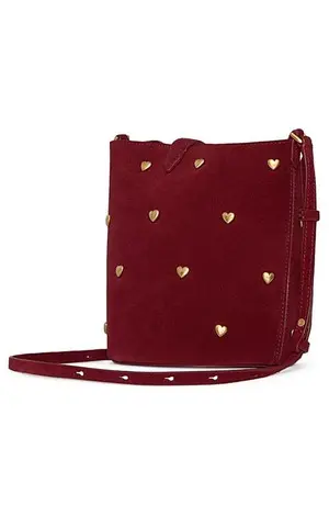 Rebecca Minkoff Small Leather Bucket Bag With Appliqués
