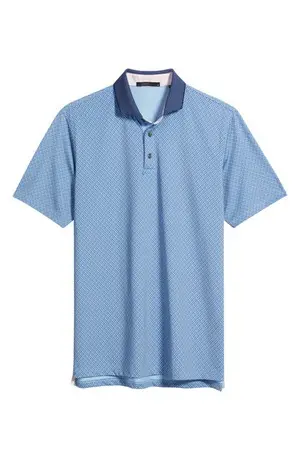 Greyson Shadow Wolf Performance Golf Polo - Falcon