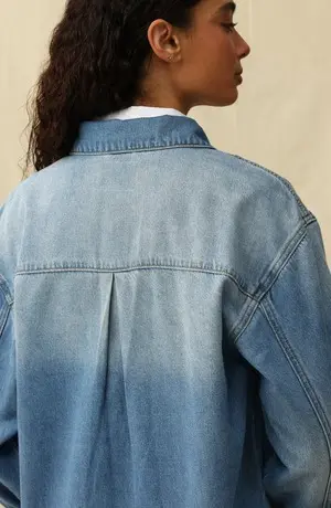 BAYEAS Rosalind Embroidered Denim Jacket