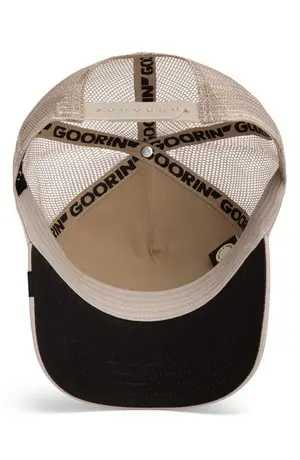 GOORIN BROS G.o.a.t. Patch Snapback Trucker Hat - Biscuit