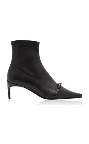 ROGER VIVIER Buckled Ankle Boots - Black