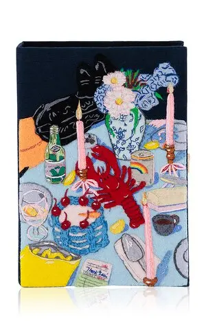 OLYMPIA LE-TAN Dinner Party Dreams Clutch Multi