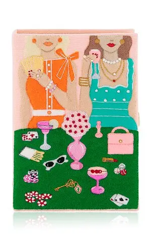 OLYMPIA LE-TAN Olympia Le-Tan Cards & Confidence Clutch Pink