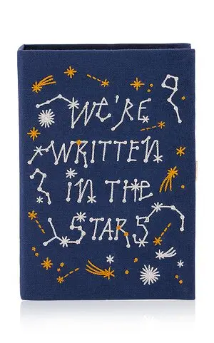 OLYMPIA LE-TAN We're Written In The Stars Clutch Blue
