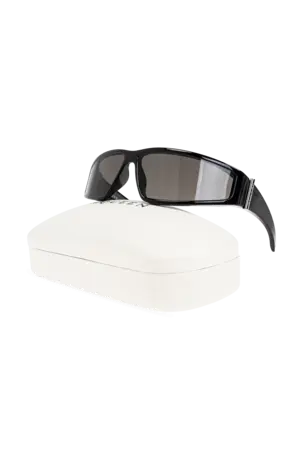 Alexander McQueen Rectangle Sunglasses With Logo