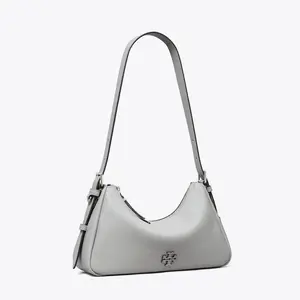 Tory Burch Small Leather Shoulder Bag - Misty Cloud