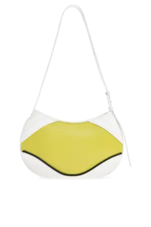 Casablanca Slim Biker Shoulder Bag - Green