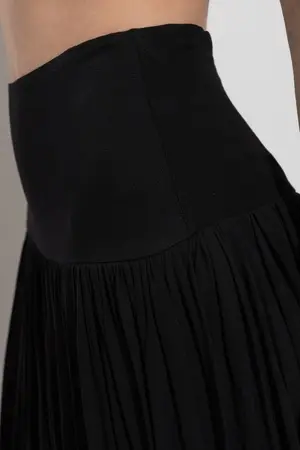 TOTEME Flared Skirt - Black