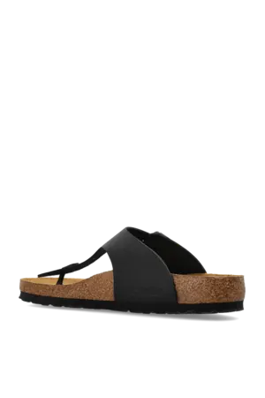 BIRKENSTOCK Ramses Wire Buckle Slides - Black
