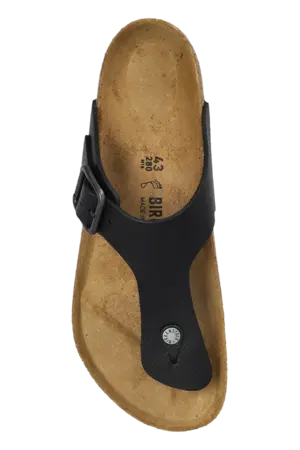 BIRKENSTOCK Ramses Wire Buckle Slides - Black