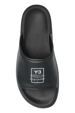 Y3 Logo Slides - Black