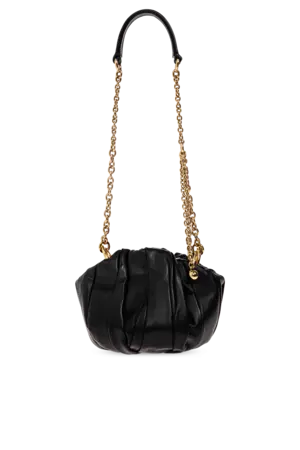 Chloé Plissé Shoulder Bag - Black