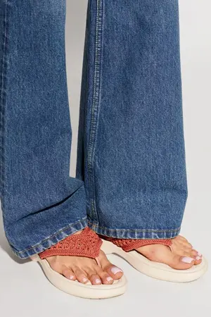 Chloé Poolette Flip-flops - Red