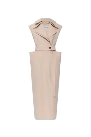 Sportmax Bosso Sleeveless Wool Coat