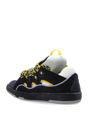 LANVIN Curb Low-top Sneakers - Navy Blue