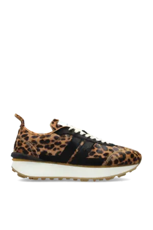 LANVIN Bumpr' Low Top Sneakers Brown