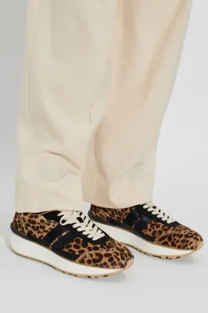 LANVIN Bumpr' Low Top Sneakers - Brown