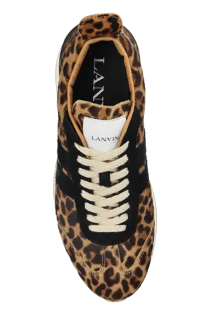 LANVIN Bumpr' Low Top Sneakers - Brown