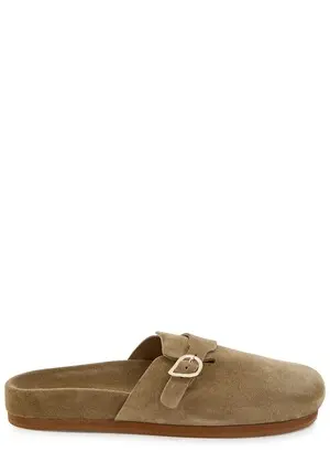Ancient Greek Sandals Round Toe Mules Clogs For Women