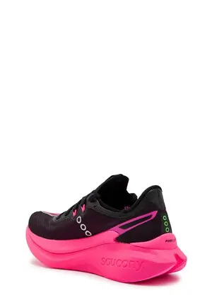 Saucony Endorphin Pro Paneled Mesh Sneakers - Black