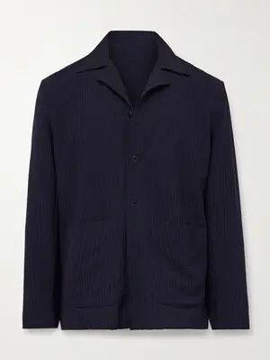 STOFFA Wool-seersucker Jacket