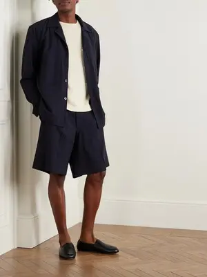 STOFFA Wool-seersucker Jacket