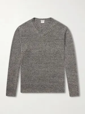 Massimo Alba Leo Knitted Linen Sweater