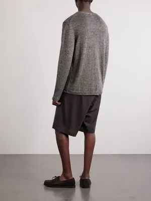 Massimo Alba Leo Knitted Linen Sweater