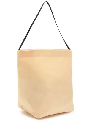VALESQUE Satin Bucket Bag