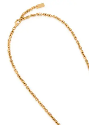 Chloé Tropicus Enamelled Necklace - Pink