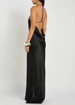 DELOS Anais Satin Maxi Dress