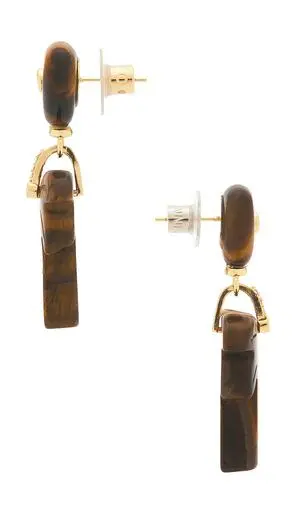 Dannijo Jettie Palm Tree Earrings