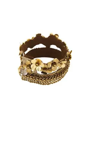 Deepa Gurnani Rika Bracelet - Gold