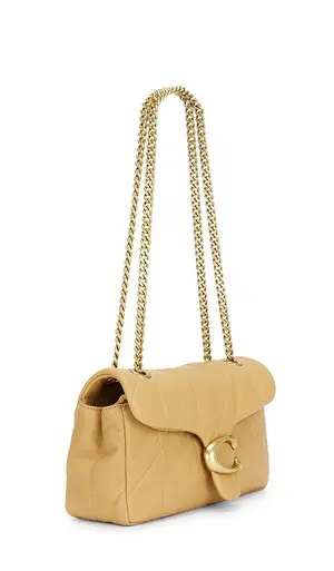 COACH Soft Quilted Tabby 26 Shoulder Bag - Biscuit