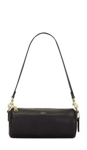 Coach Grained Leather Shoulder Bags