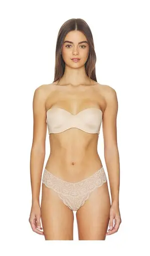 Cosabella Lisciante Strapless Bra In Nude - Sabbia